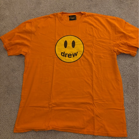 drew house | Shirts | Drew House Mascot Tee Authentic Orange | Poshmark